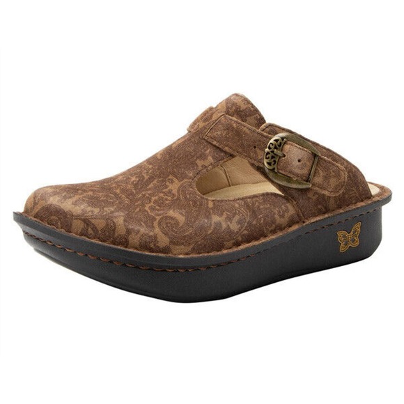 Alegria | Shoes | Alegria Womens Classic Leather Clogs Peaceful Easy ...